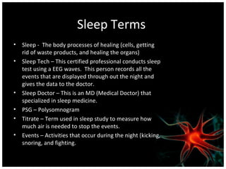 Healthy sleep patterns | PPT