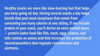 Healthy Snacking Benefits | PDF