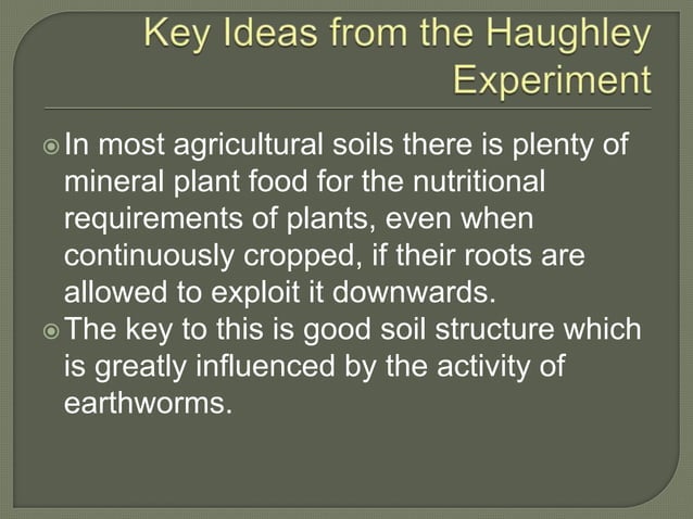 Healthy soil healthy food healthy people | PPT