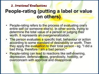 Healthy Thinking | PPT