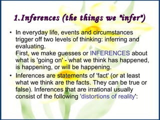 Healthy Thinking | PPT