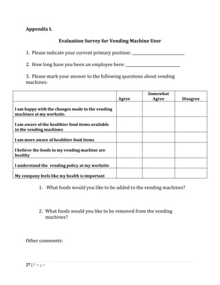 Healthy Vending Toolkit | PDF