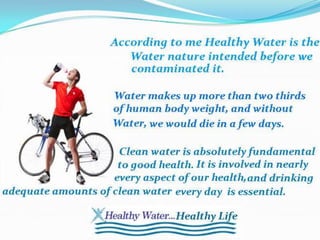 Healthy water | PPTX
