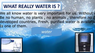 Healthy water | PPT