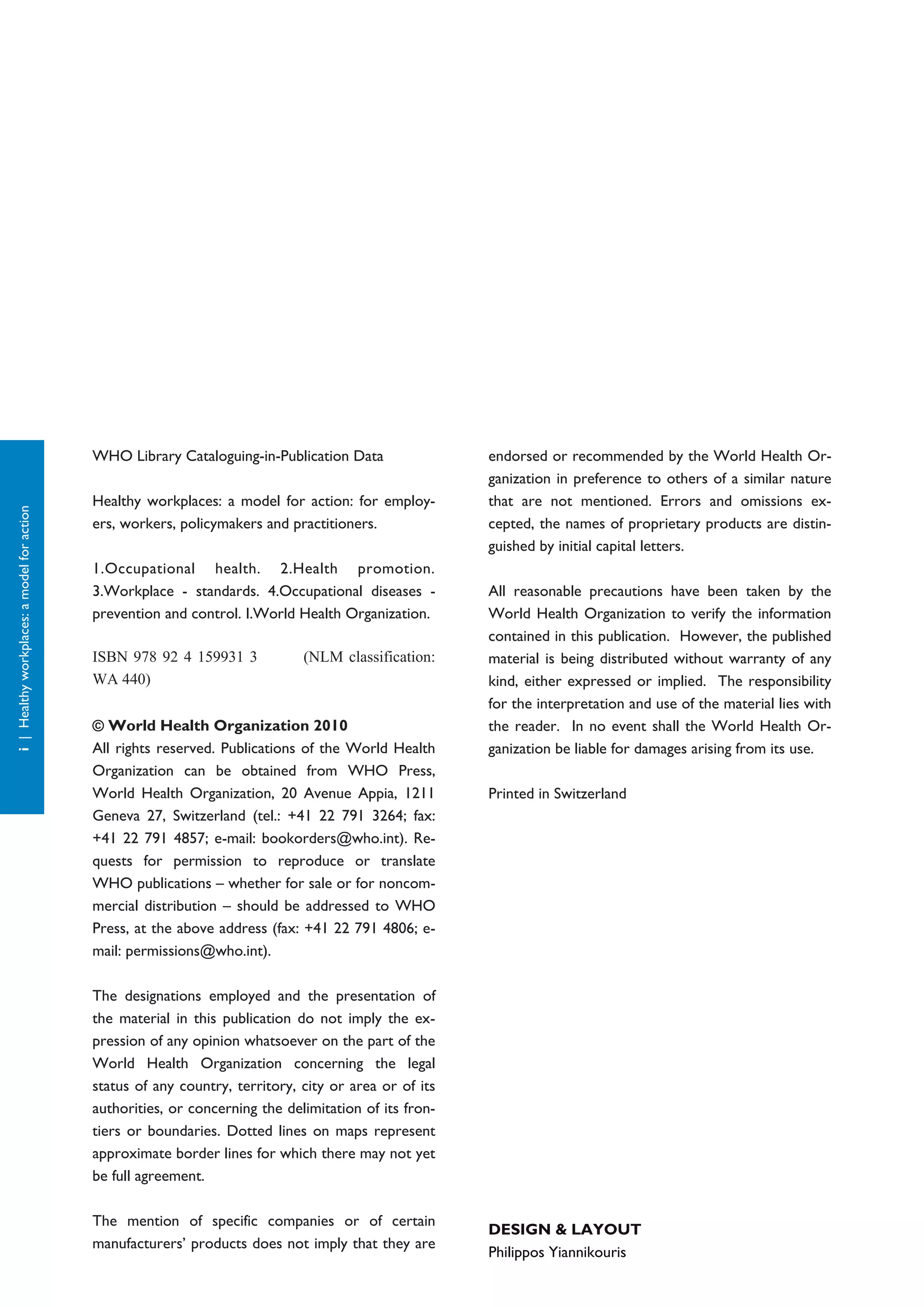 Healthy workplaces english | PDF