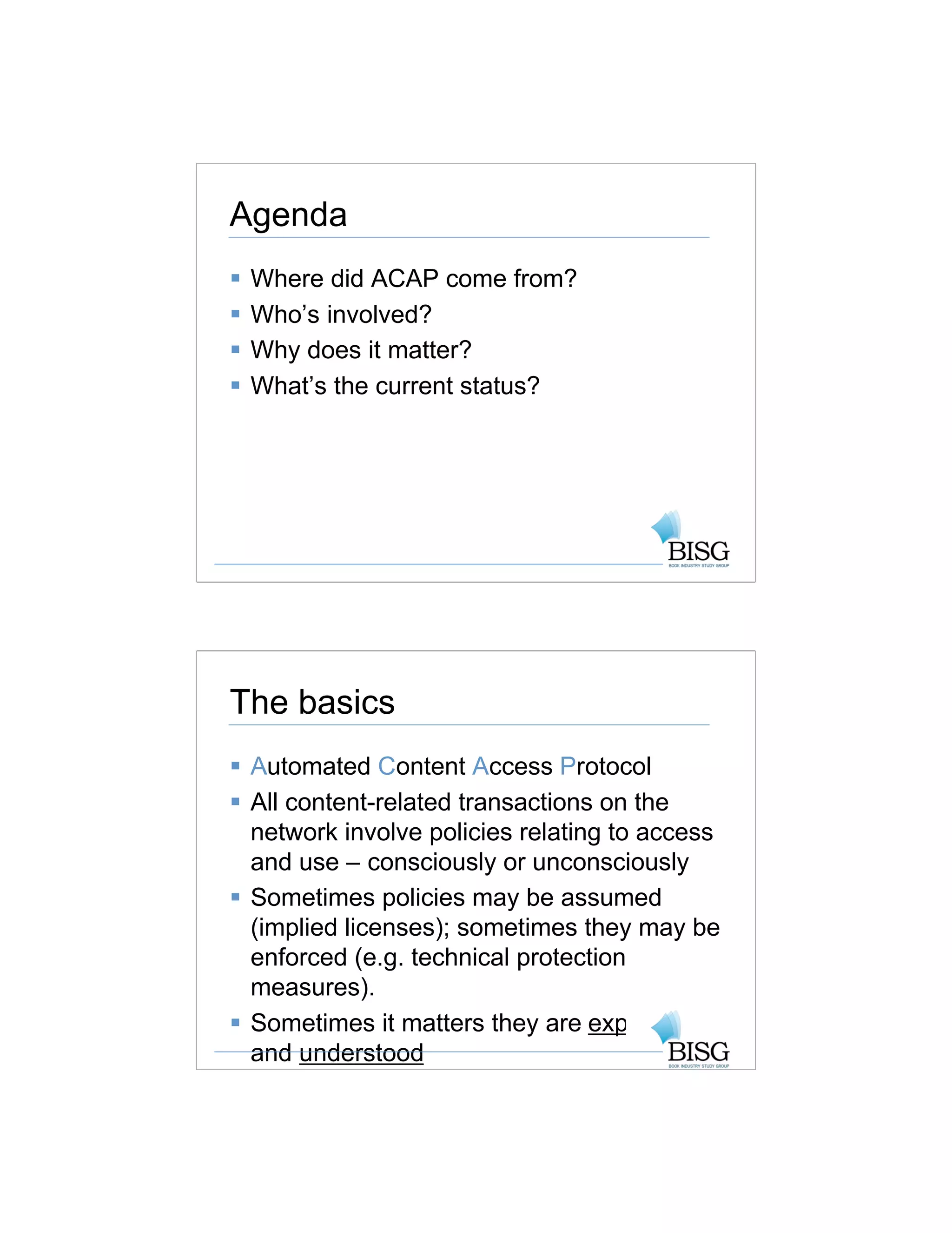 Healy "What is ACAP and Why Does It Matter?" | PDF