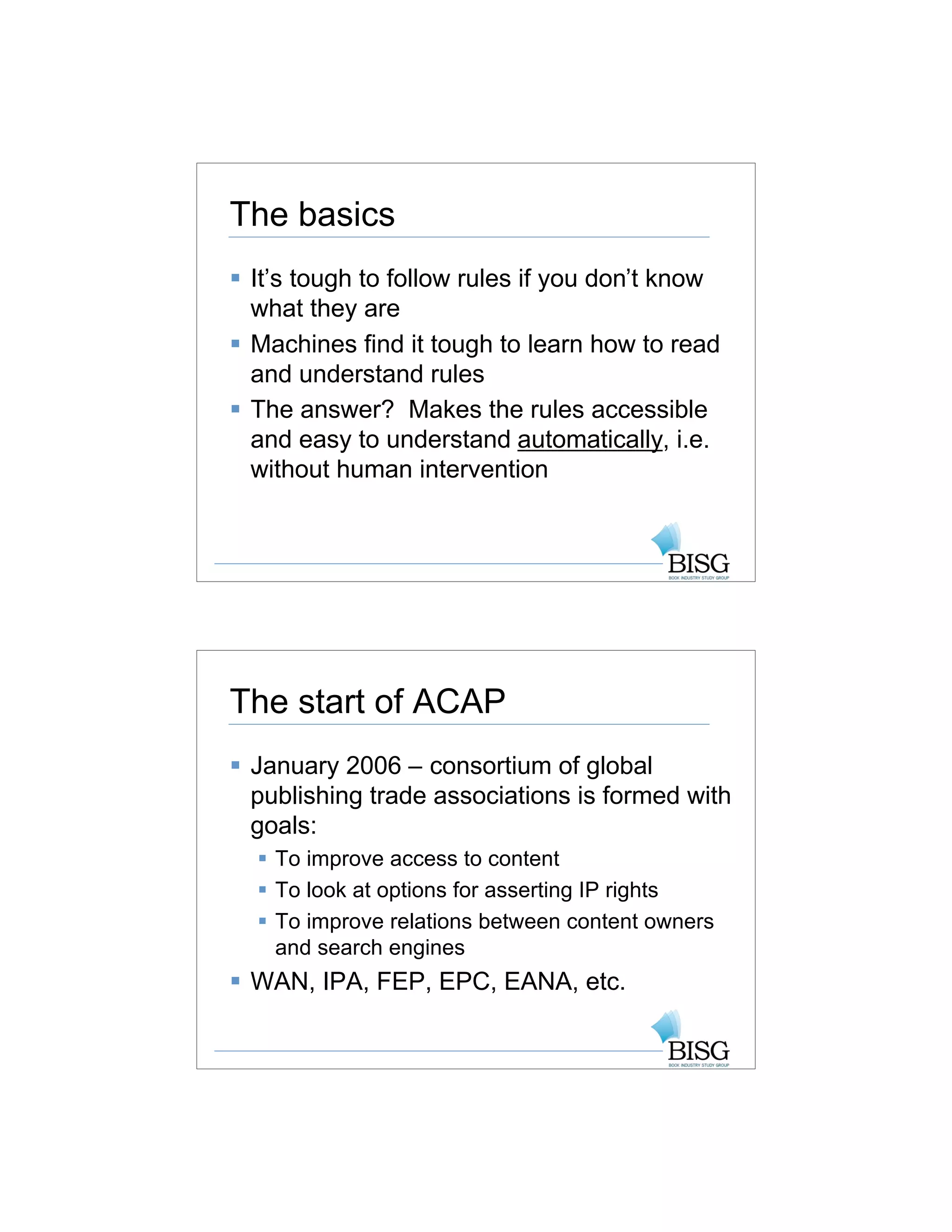 Healy "What is ACAP and Why Does It Matter?" | PDF