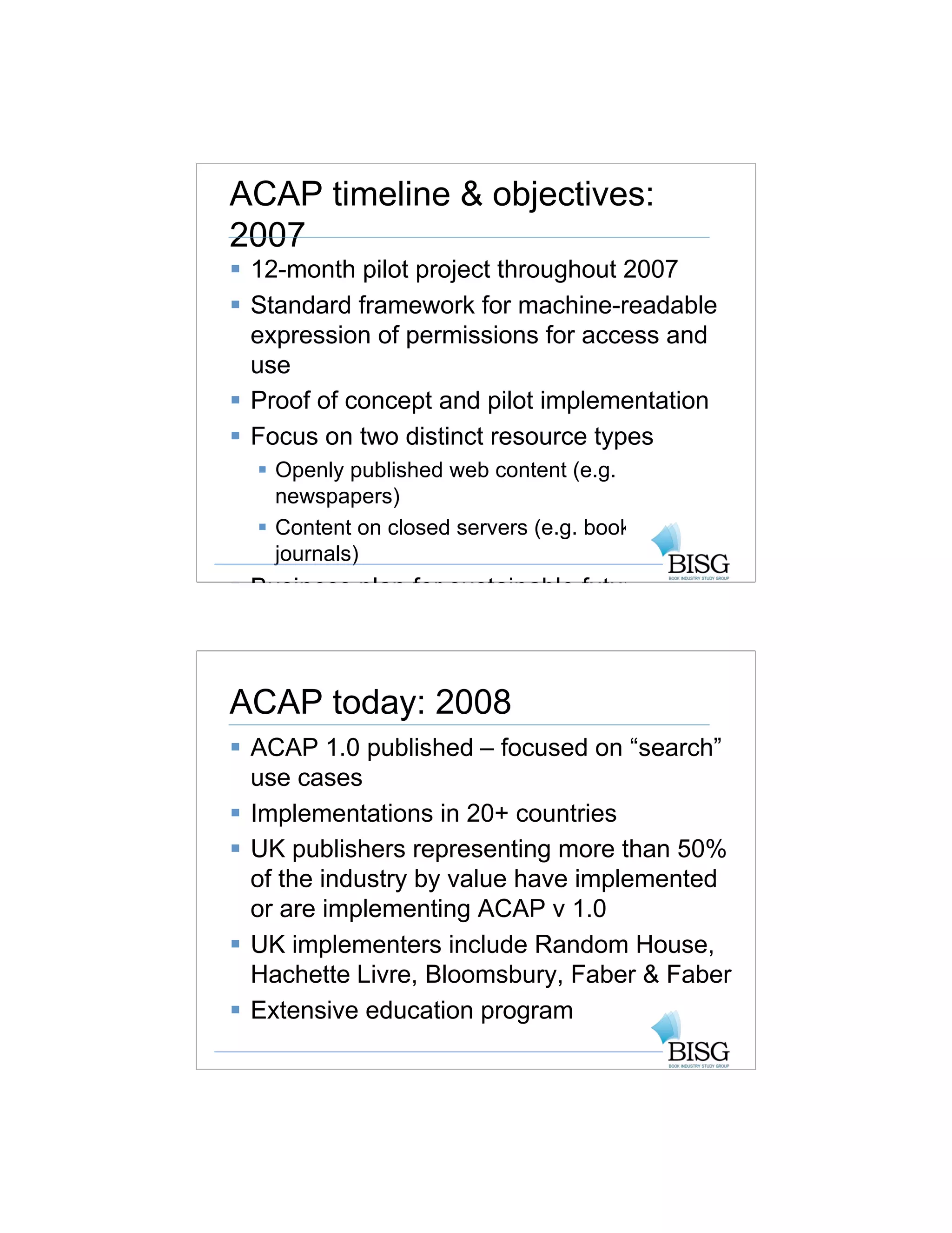 Healy "What is ACAP and Why Does It Matter?" | PDF