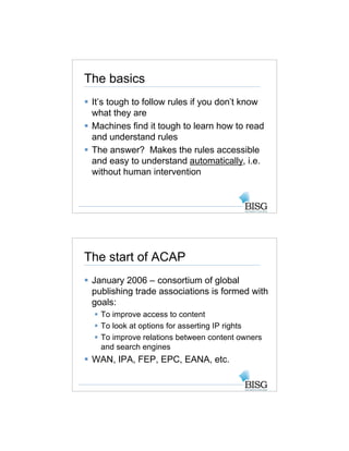 Healy "What is ACAP and Why Does It Matter?" | PDF