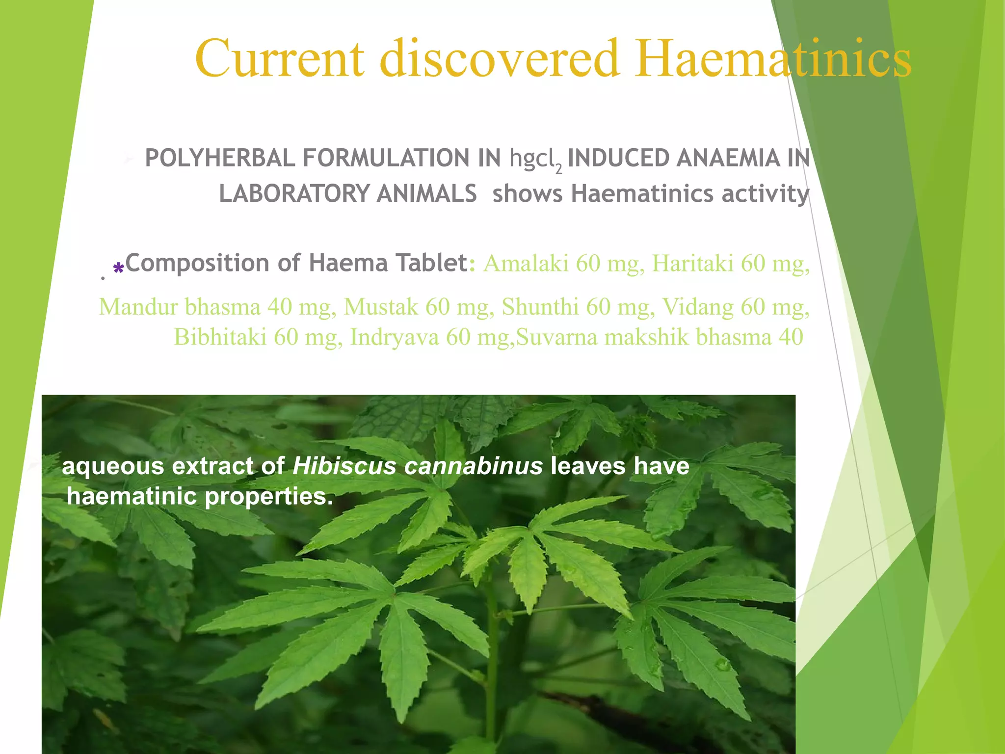 Heamatinics by nihal | PPT