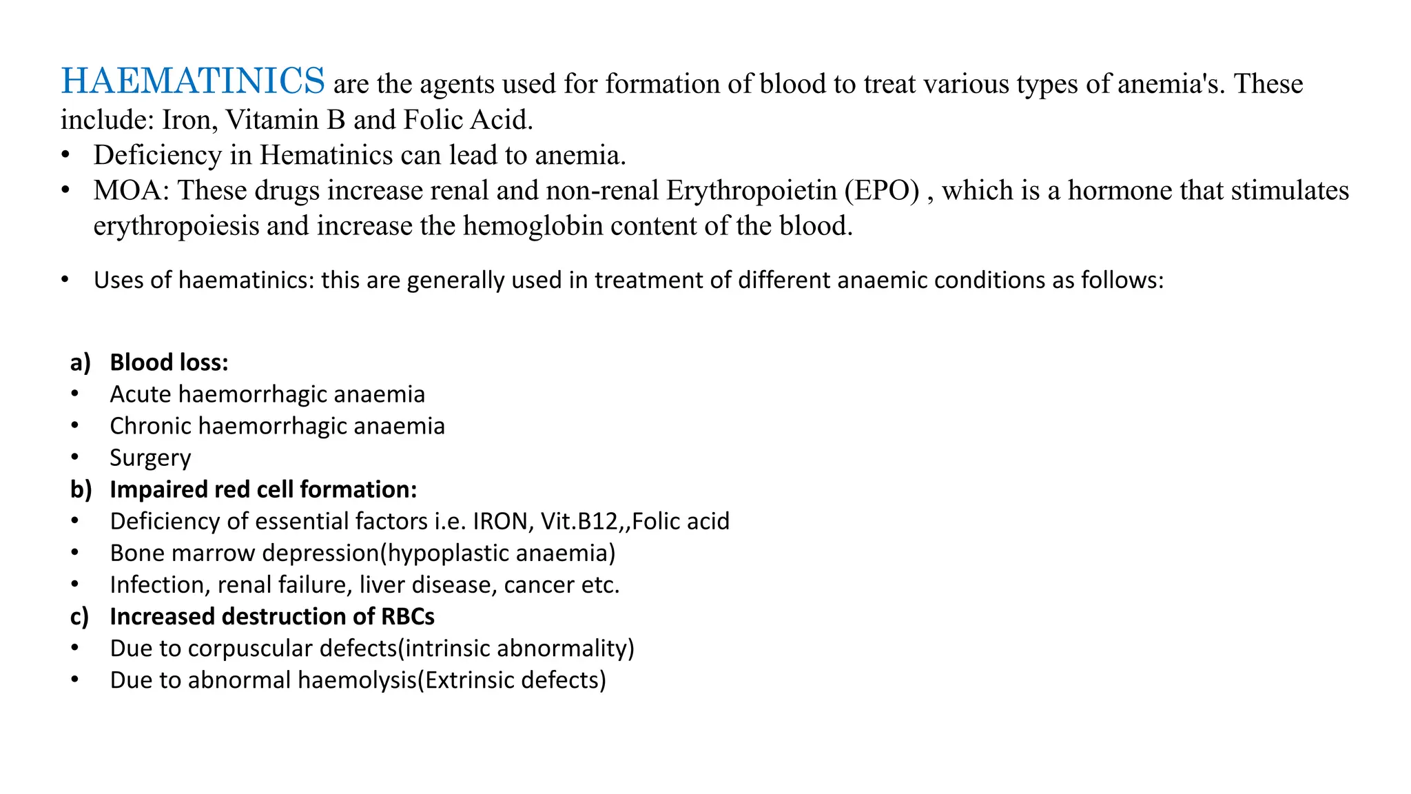 Heamatinics , coagulants & anti coagulants.pptx