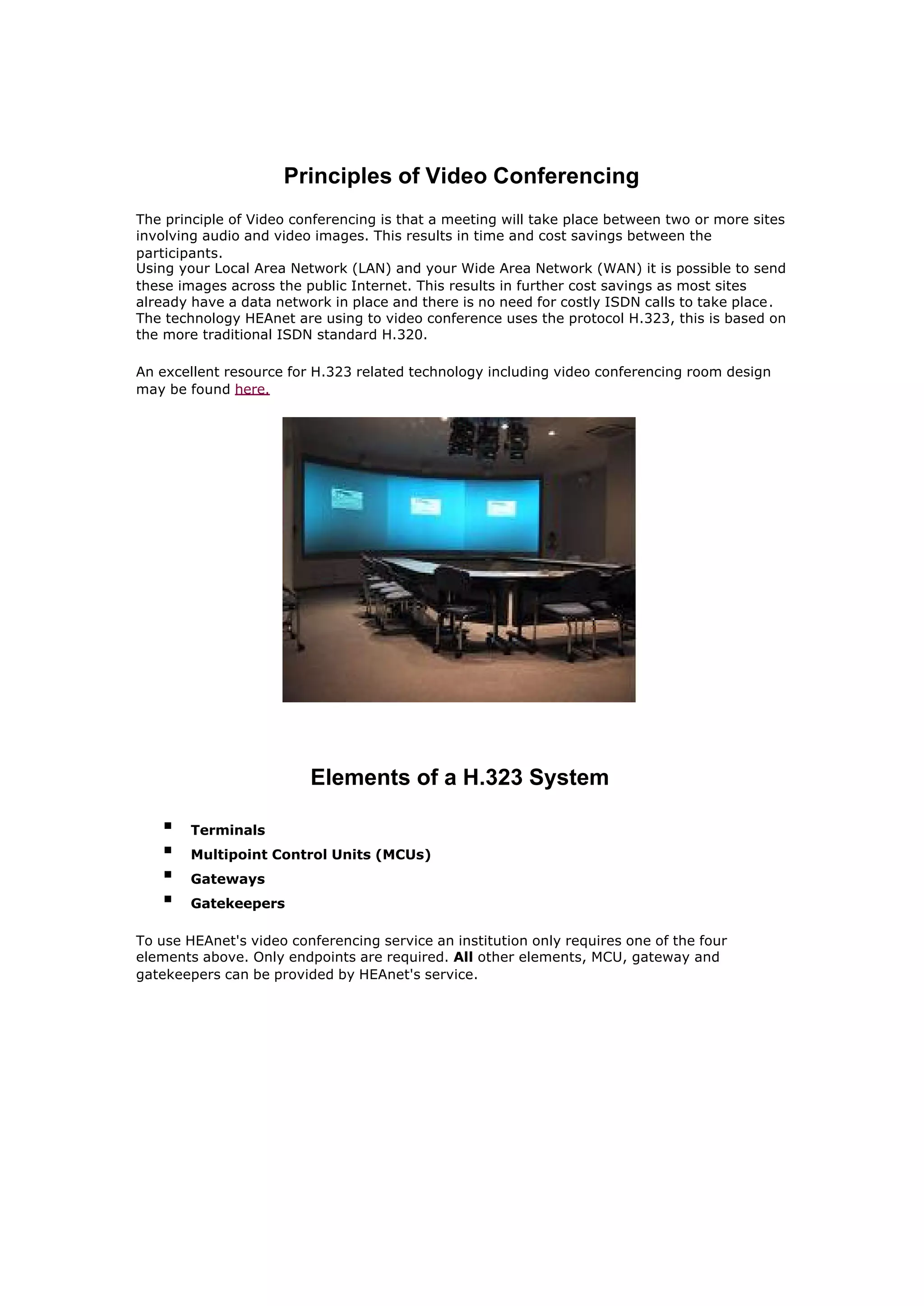 HEAnets' Video Conferencing Service | PDF | Web Conferencing | Computer Software and Applications