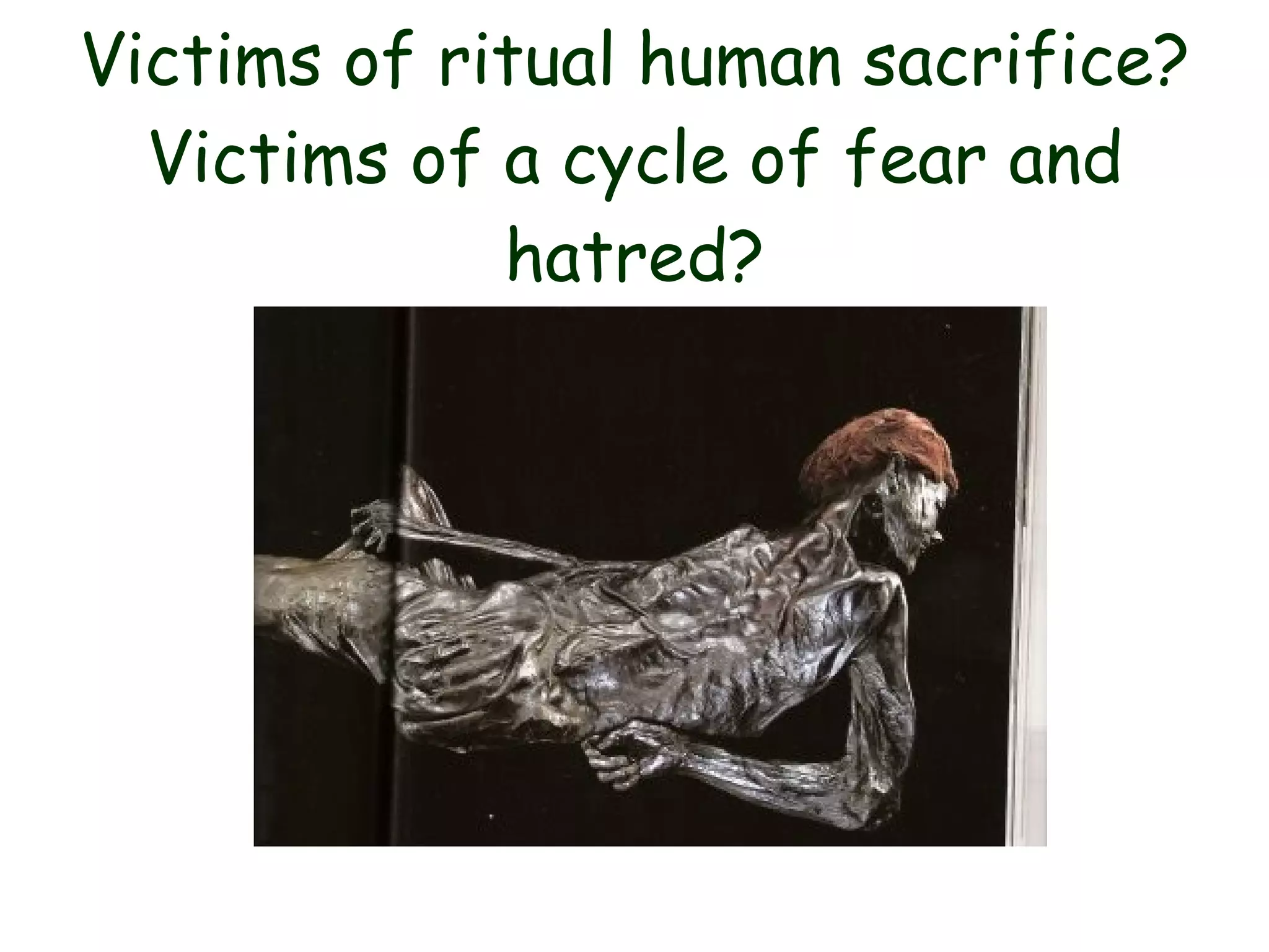 Heaney’S Bog People | PPT