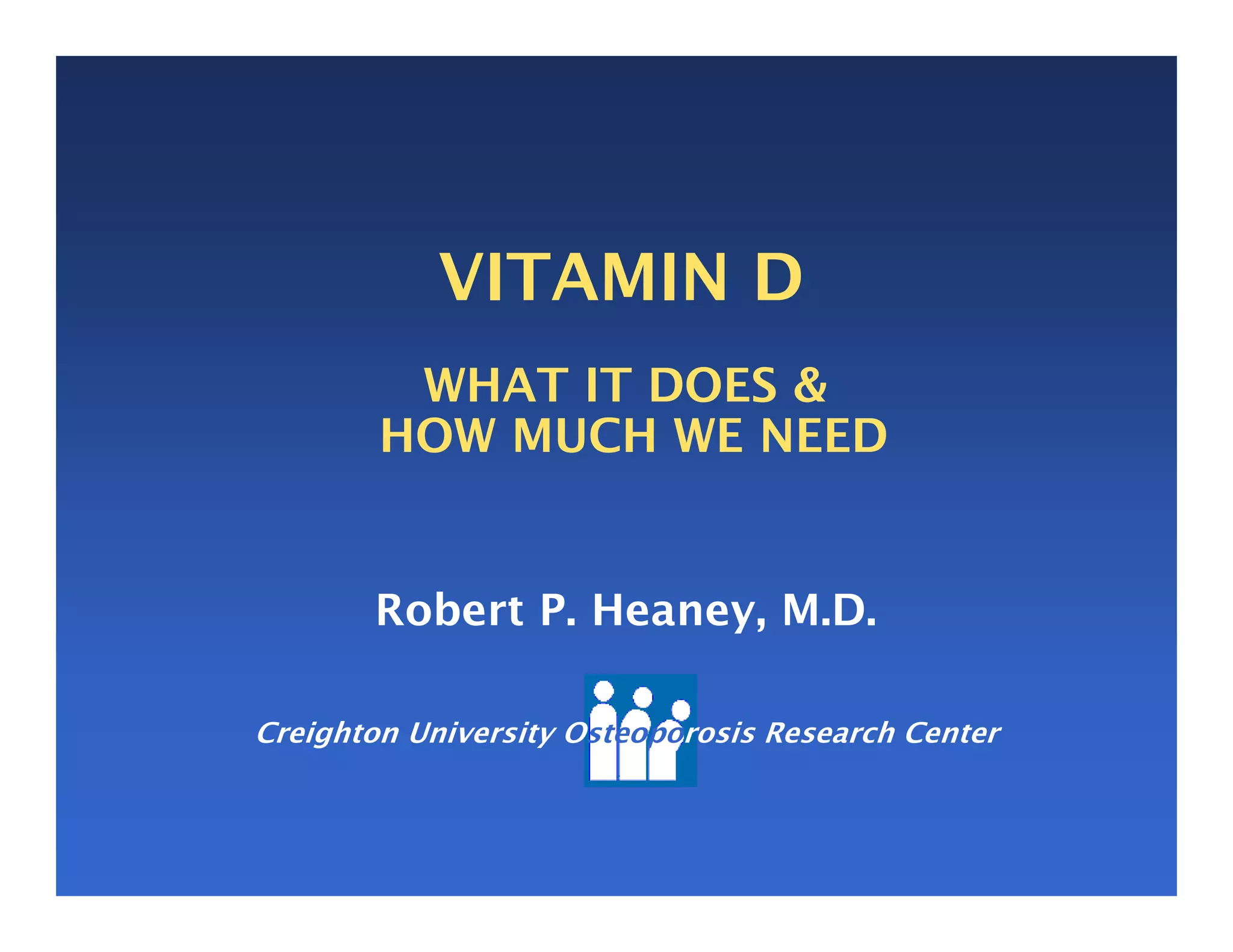 Heaney vit d deficiency | PPT