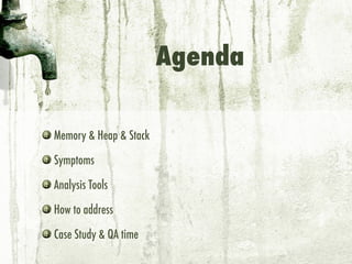 Fix Heap corruption in Android - Using valgrind | PPT