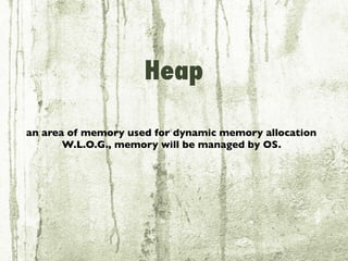 Fix Heap corruption in Android - Using valgrind | PPT