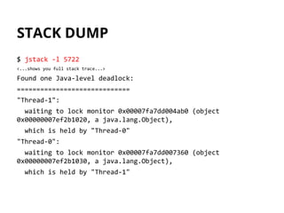 Java Heap Dump Analysis Primer | PPT