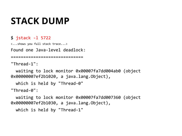 Java Heap Dump Analysis Primer | PPT