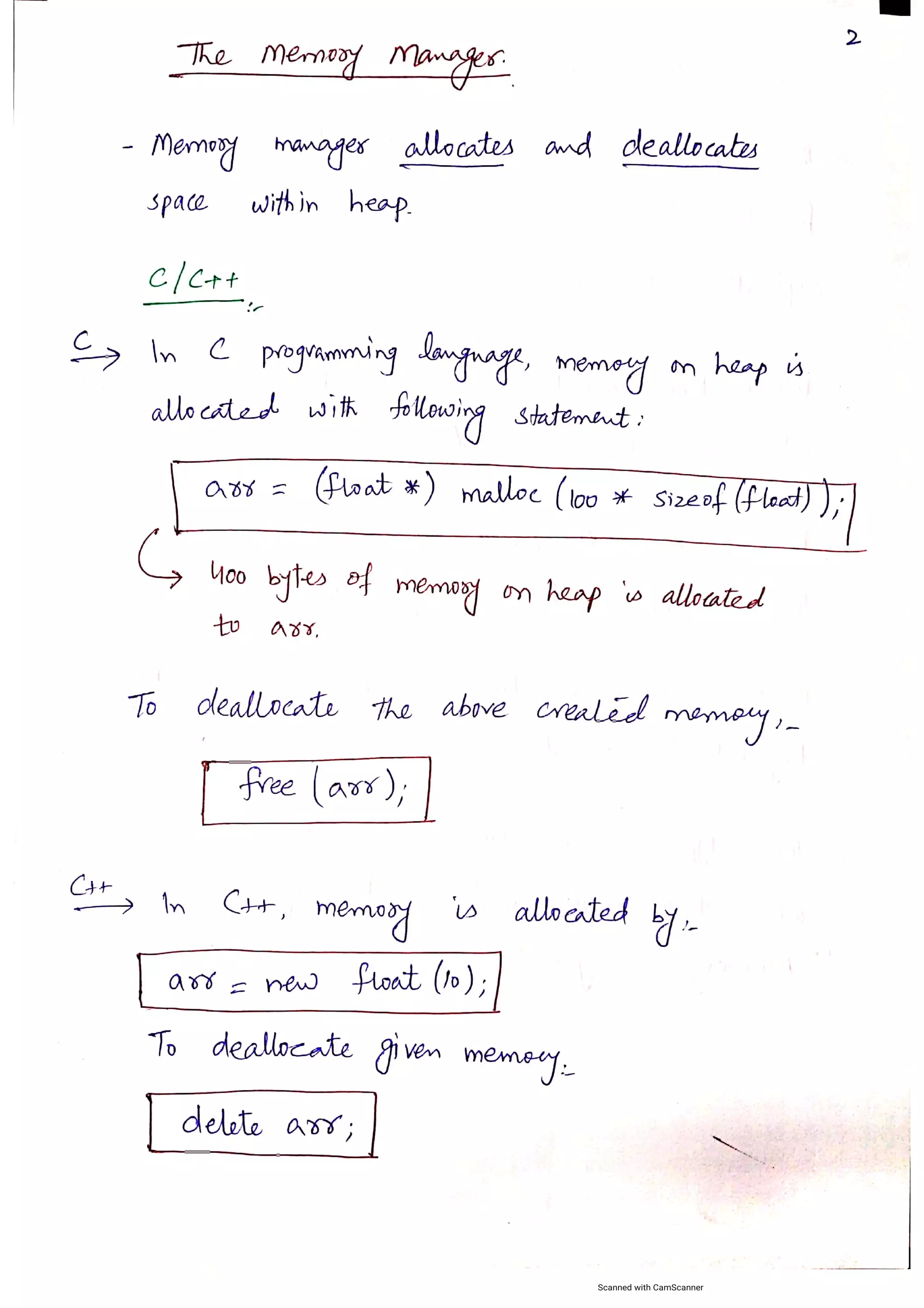 Heap management in Compiler Construction | PDF Heap management in Compiler Construction | PDF