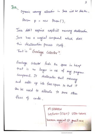 Heap management in Compiler Construction | PDF