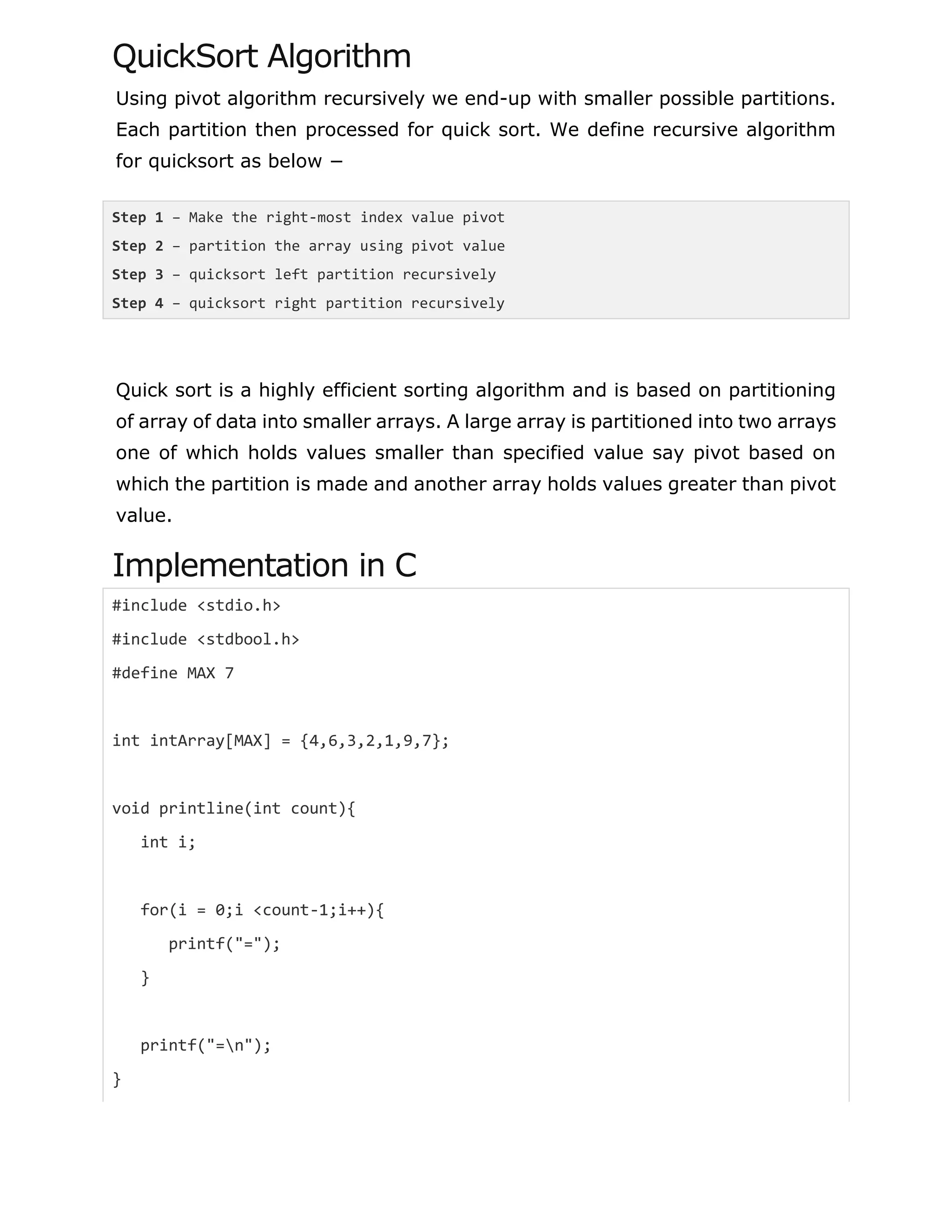 Heap, quick and merge sort | PDF