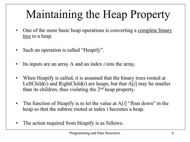 Heaps | PDF