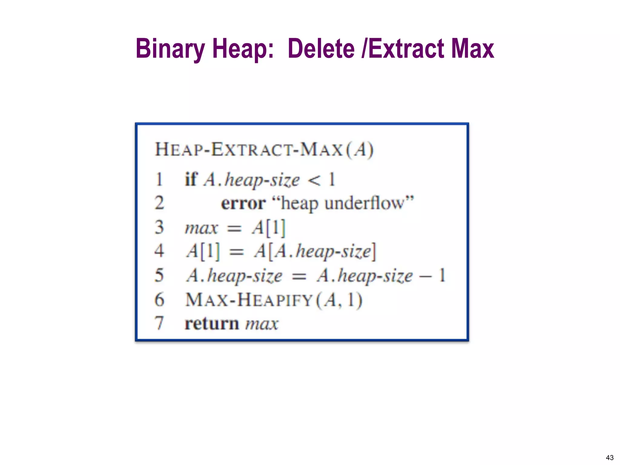 Heaps | PPT | Programming Languages | Computing