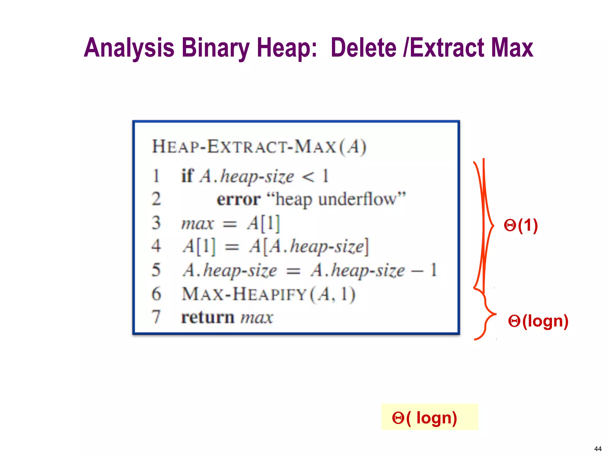 Heaps | PPT | Programming Languages | Computing
