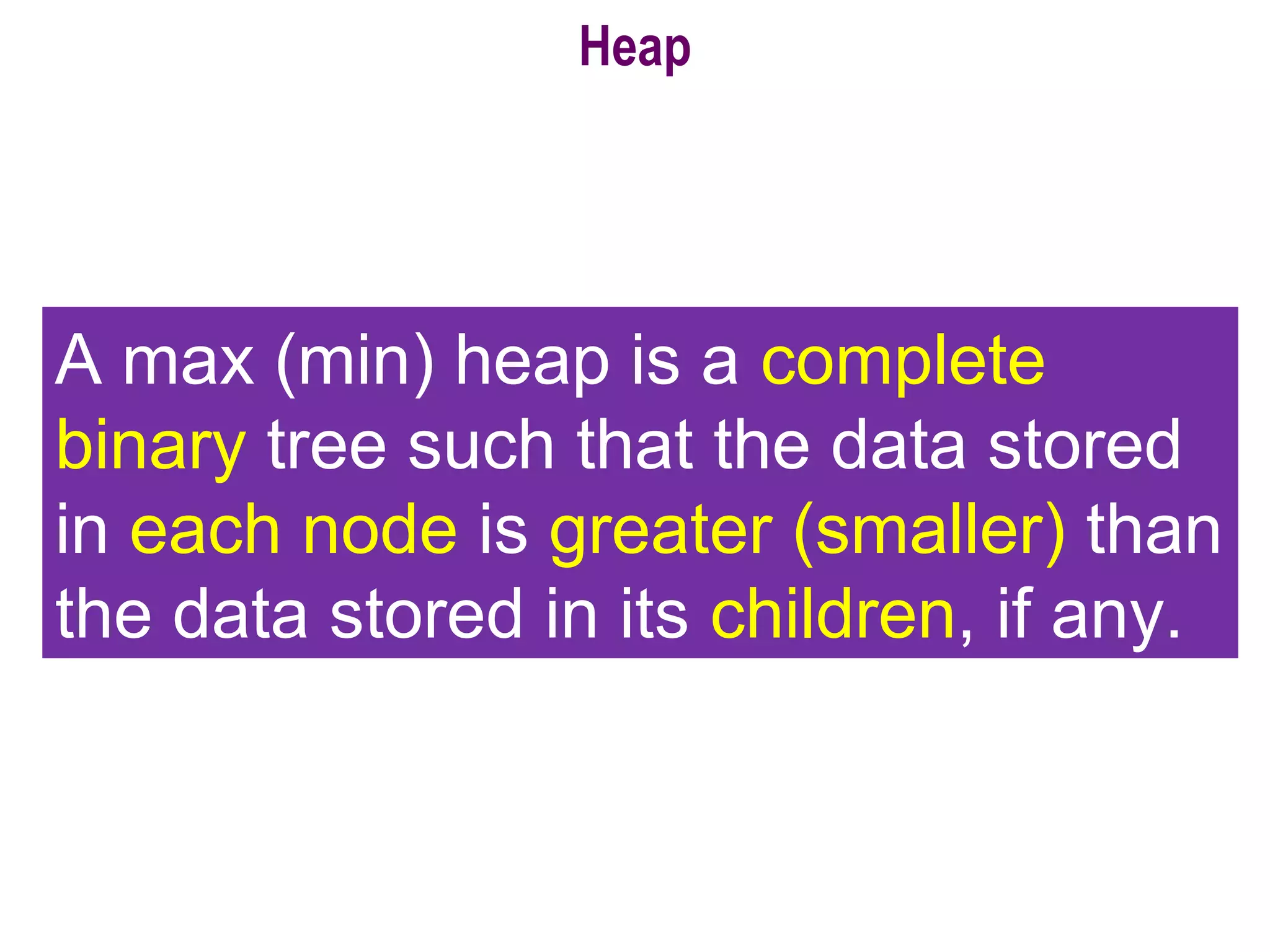 Heaps | PPT