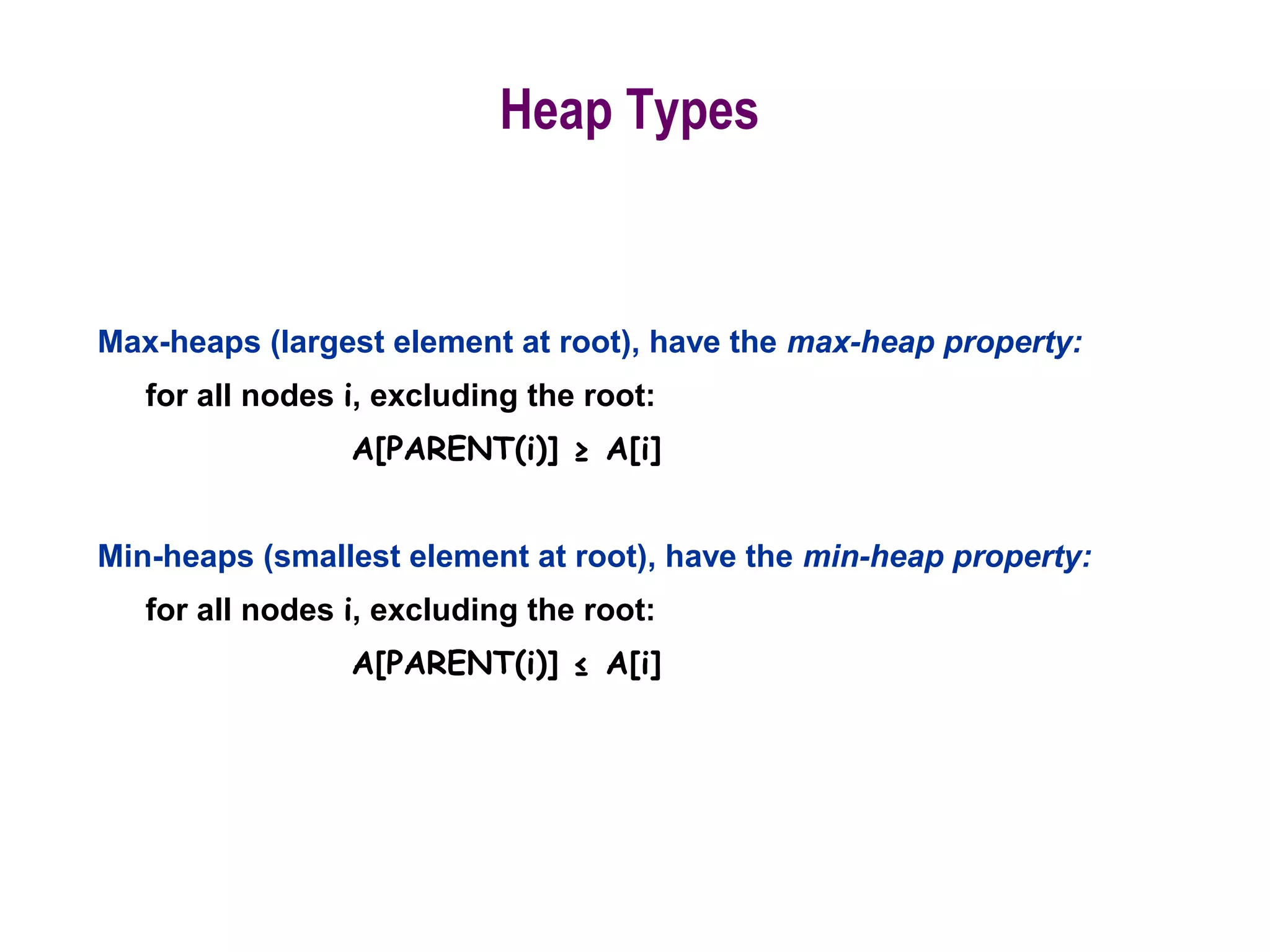 Heaps | PPT