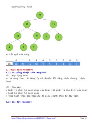 Heap Sort | PDF
