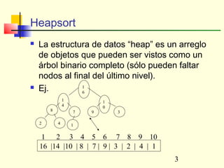 Heap sort | PPT