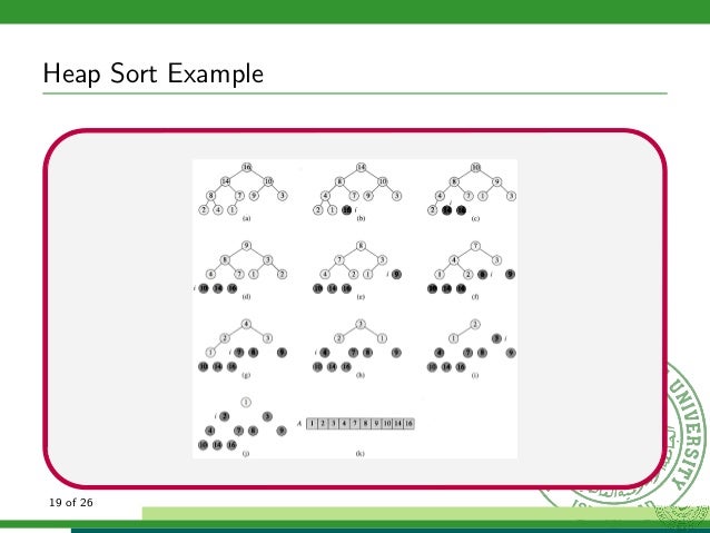 Heap sort Heap sort