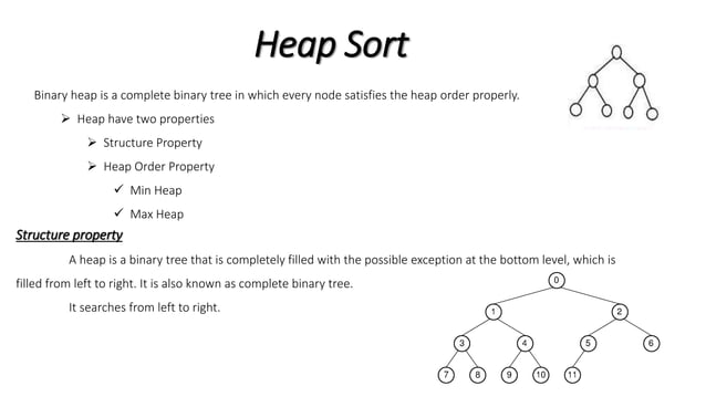 Heap sort | PPT