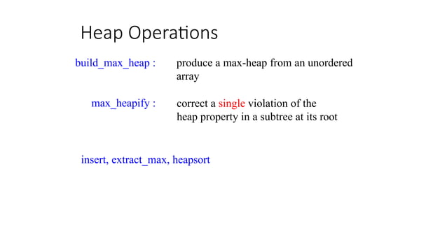 Heap Sort sorting algorithm analysis of algorithm.pptx
