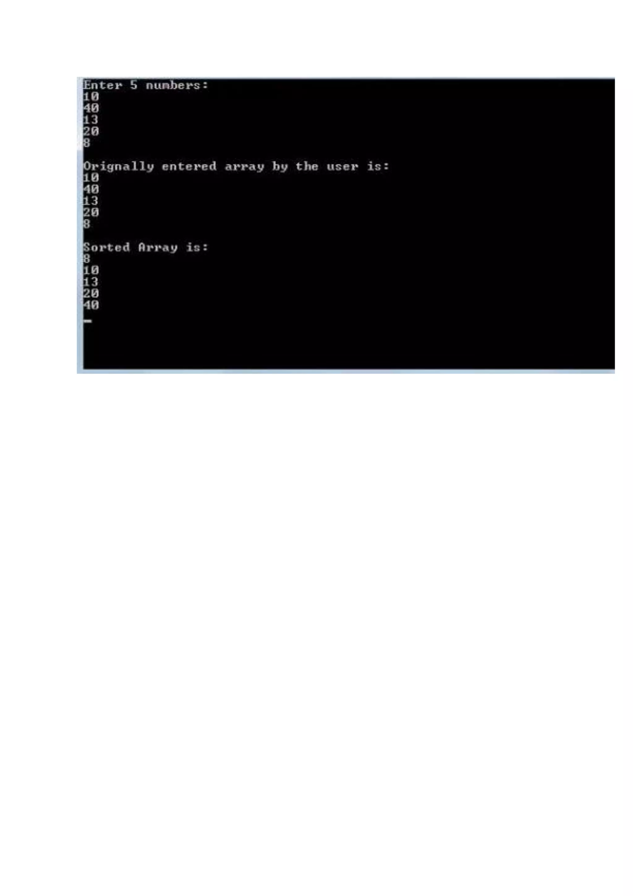 Heap sort & bubble sort | DOCX