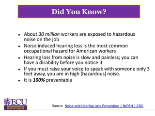 Occupational Hearing-Conservation-Training | PPTX