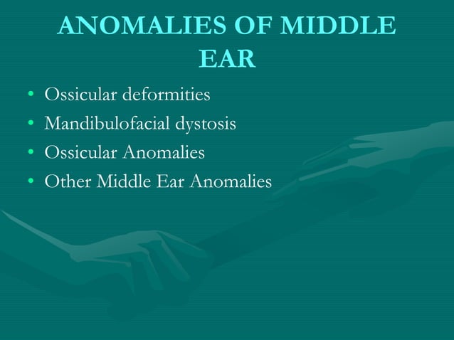 Hearing abnormalities | PPT