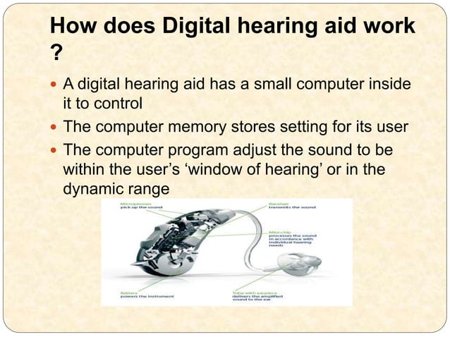 Digital Hearing aid | PPT