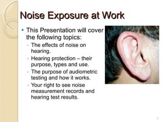 Hearing conservation 2010 | PPT