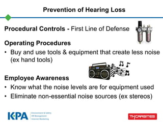 Can you hear me? Hearing protection requirements for dealers | PPT