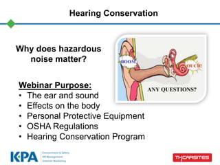 Can you hear me? Hearing protection requirements for dealers | PPT
