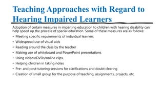 Hearing disability | PPTX