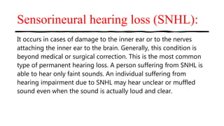Hearing disability | PPTX