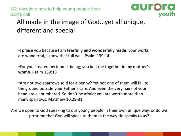 Hearing god's call | PPTX | Christianity | Religion & Spirituality