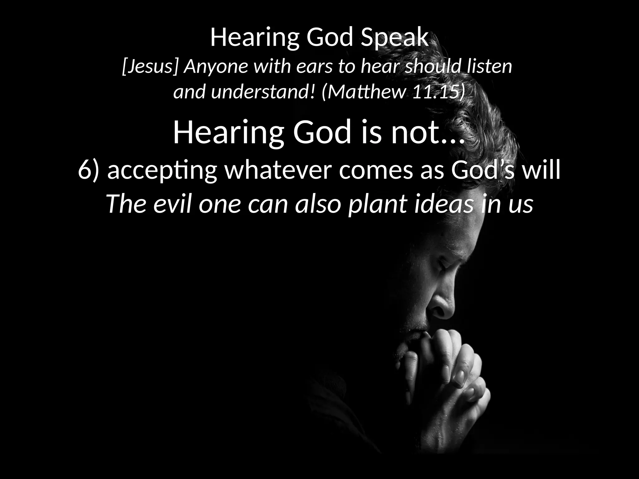 Attentiveness Hearing God Speak 10603954.pptx