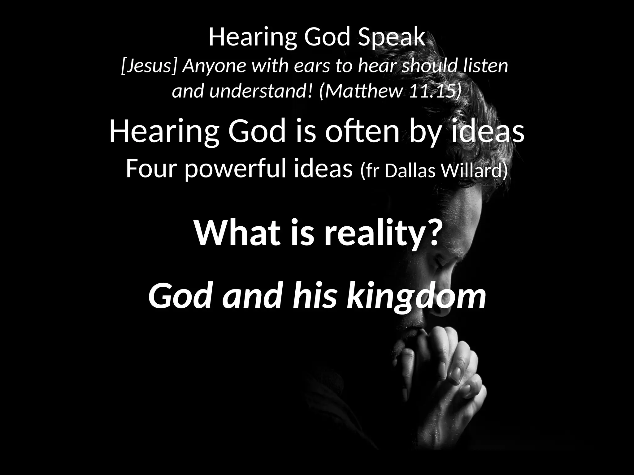 Attentiveness Hearing God Speak 10603954.pptx