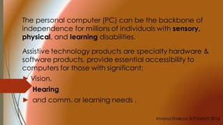 supportive technology for hearing impaired community | PPT