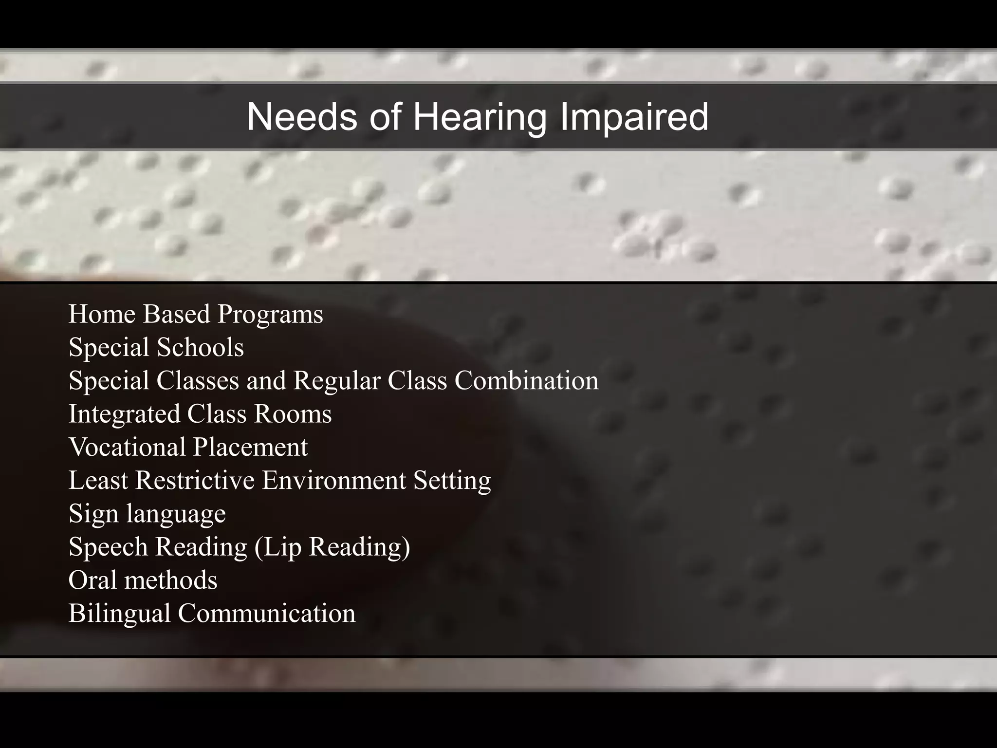 Hearing Impaired.ppt