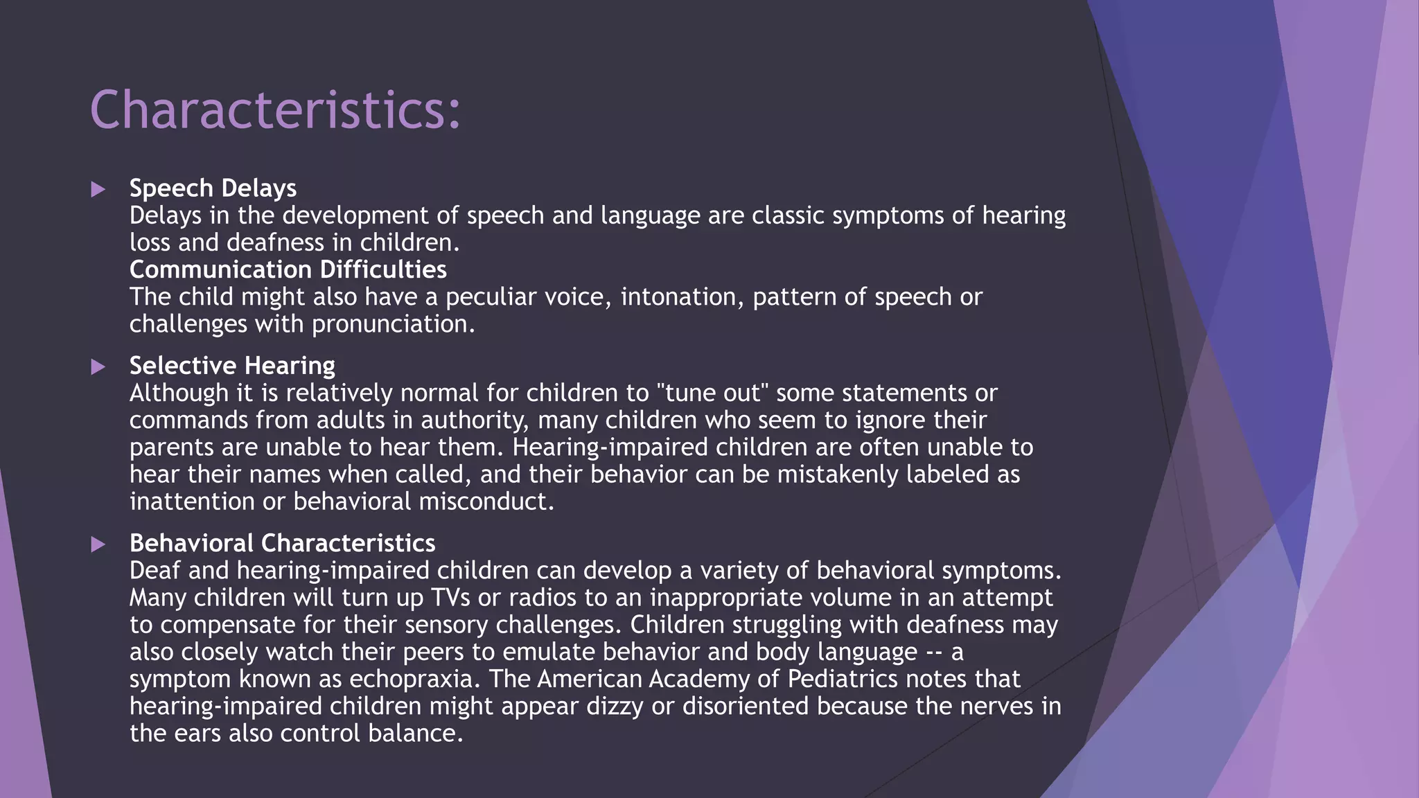 Hearing imparment | PPTX